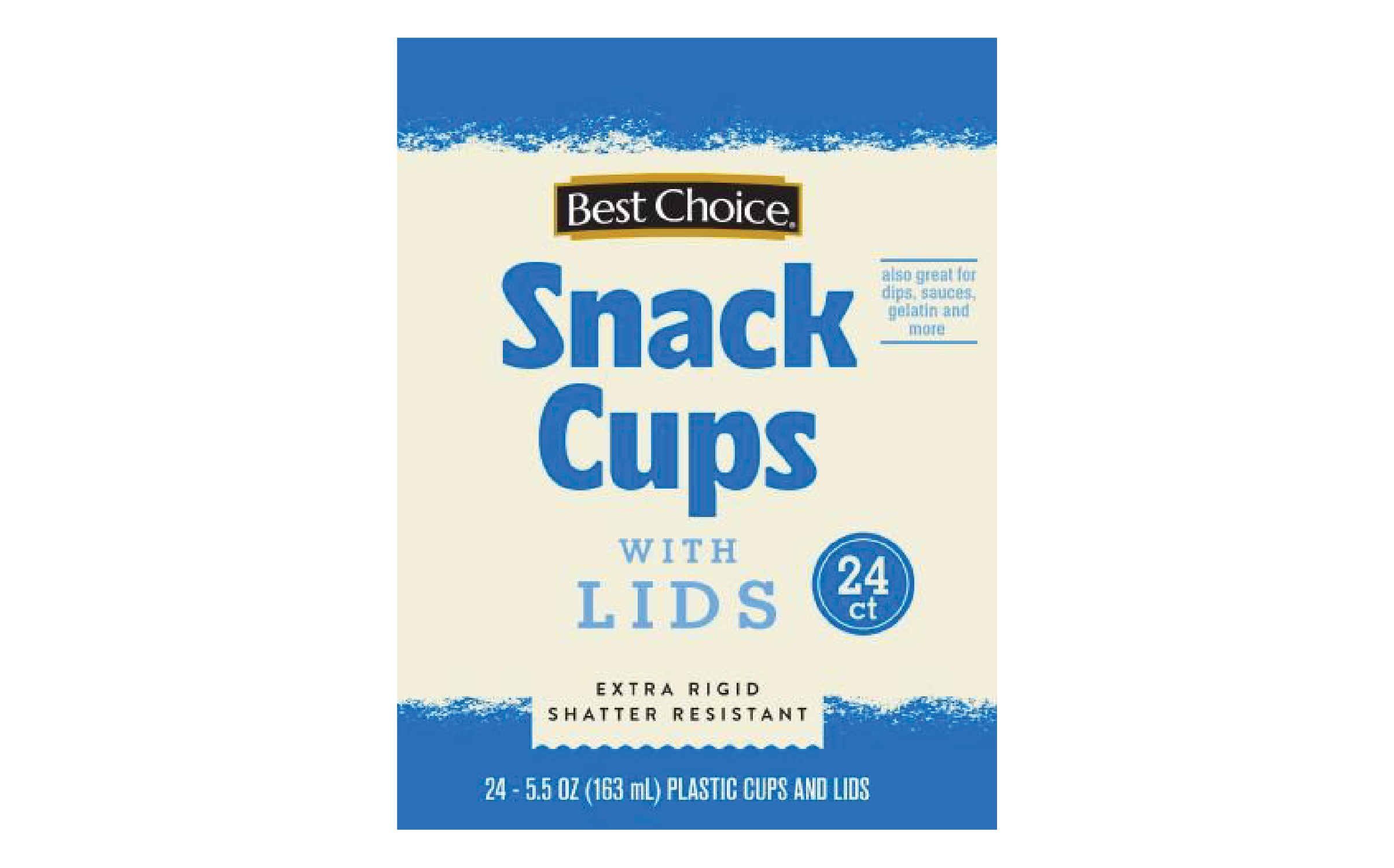 Snack Cups with Lids – Best Choice®
